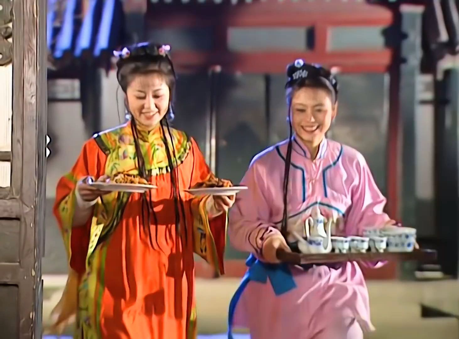 ...有福了”今天紫薇柳红下厨都和糖醋酸辣的有关-还珠格格第二部39-7