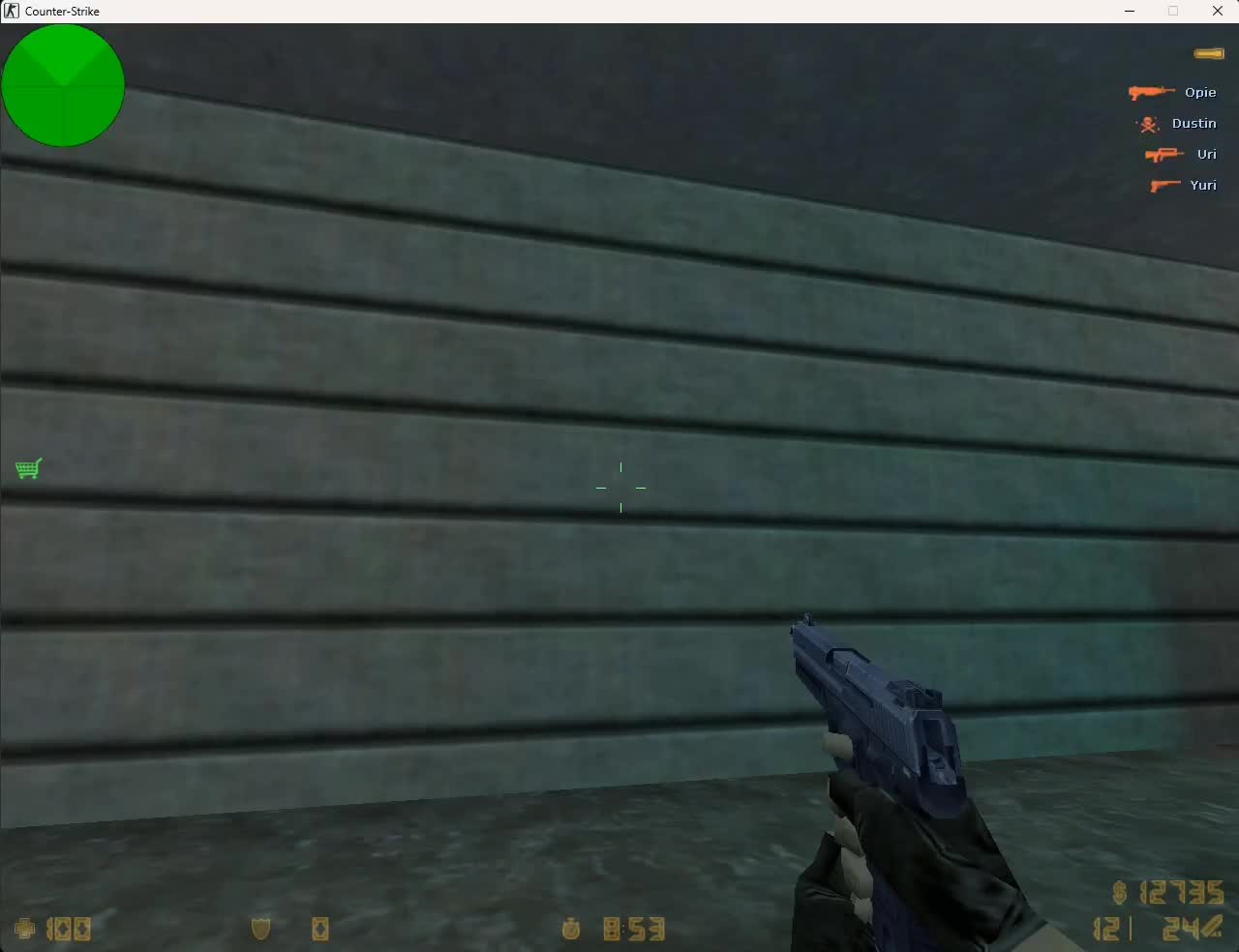 CS反恐精英经典游戏对战 #游戏精彩时刻 #反恐精英#cs