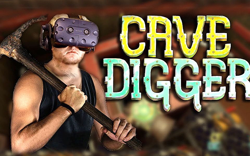 黄金矿工VR!我家里有矿井!《挖矿者》【虚拟现实模拟游戏】