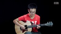 84《南方姑娘》C调标准版弹唱教学 吉他初级入门教程教学 高音教