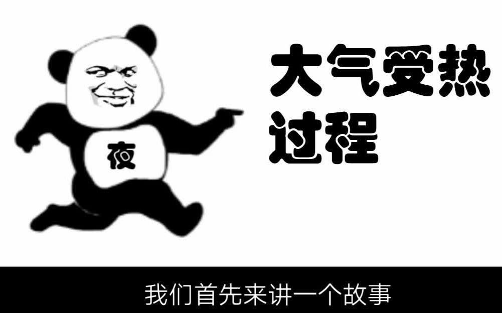 看了应该就会的《大气受热过程》