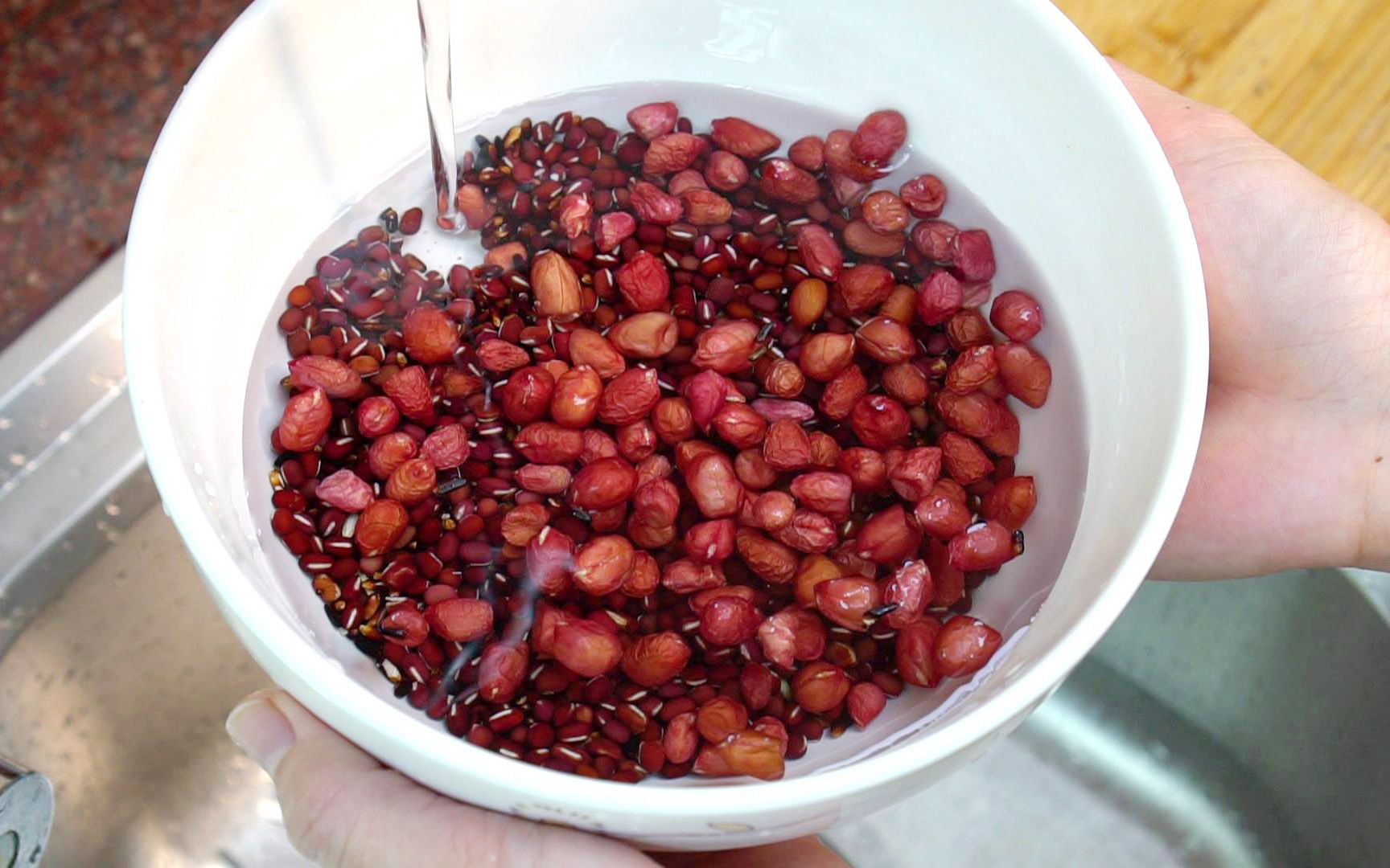 客家五红粥,立冬客家女人最爱煲这道粥,一周都要喝1次,女人喝了气色...