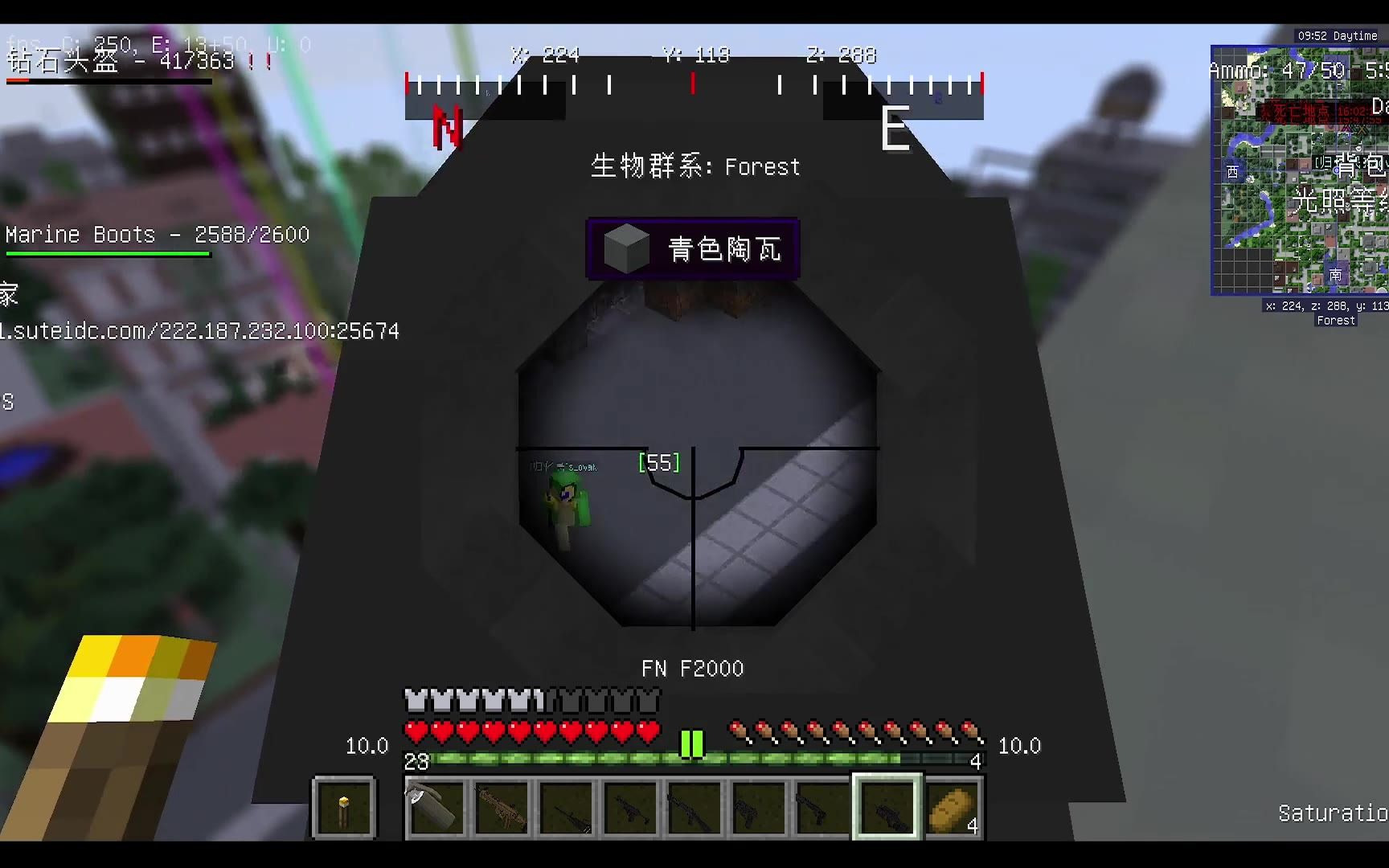 开放世界!无边界!捡垃圾!如何在Minecraft做出类似吃鸡的开放世界玩法?