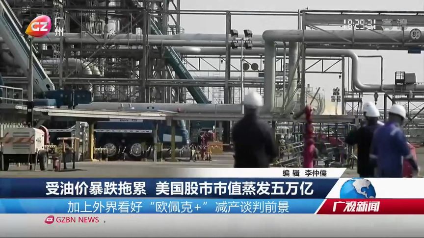 油价暴跌、疫情影响…全球股市暴跌:美国股市市值蒸发五万亿
