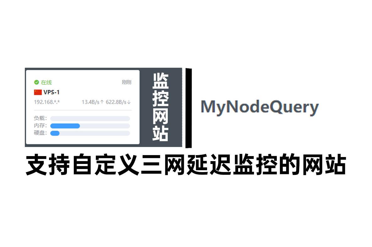 超强服务器监控!支持三网延迟检测!【附文字教程】