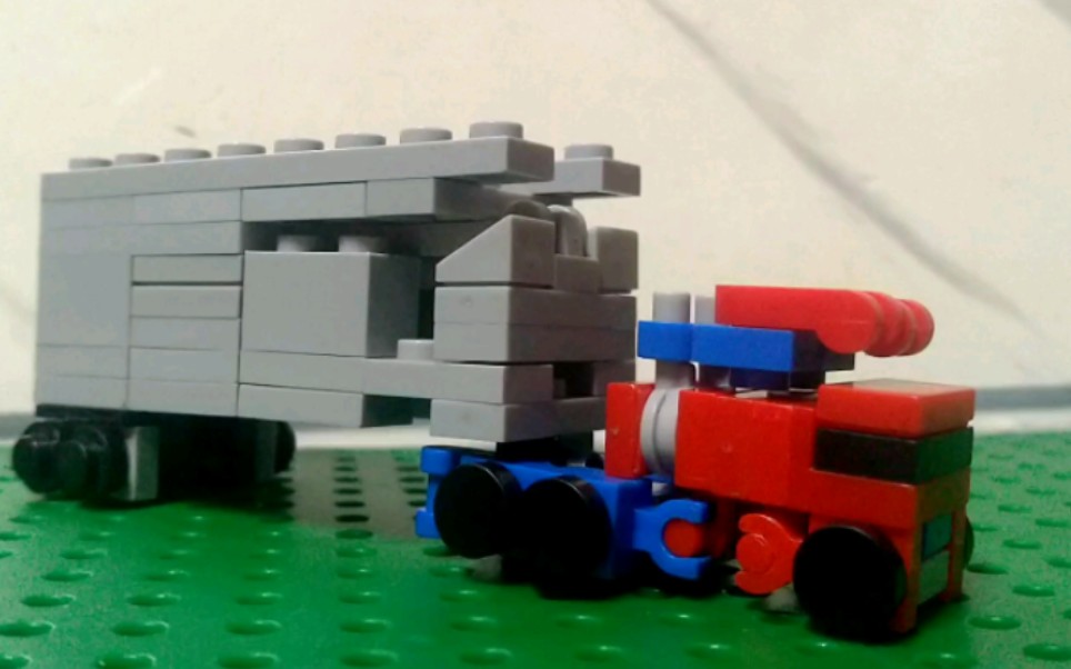 (极小系列8)乐高变形金刚3迷你擎天柱车厢[教程]