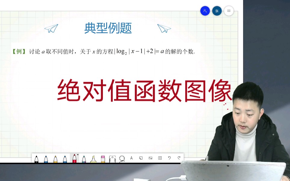 高中数学:绝对值函数图像