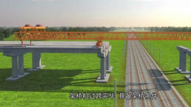 科普丨架一榀40米的跨铁路桥梁需要几步?只需4步,谁看谁明白