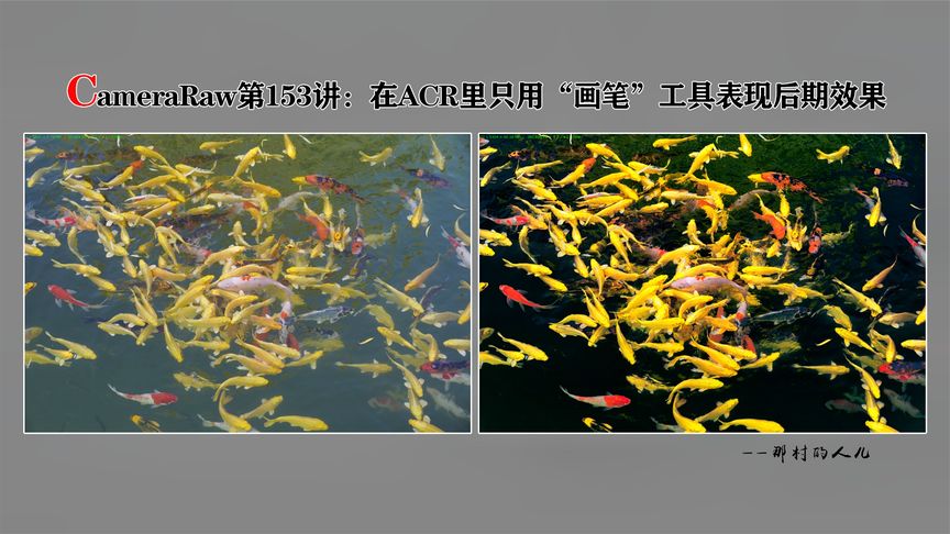CameraRaw第153讲:在ACR里只用“画笔”工具表现后期效果