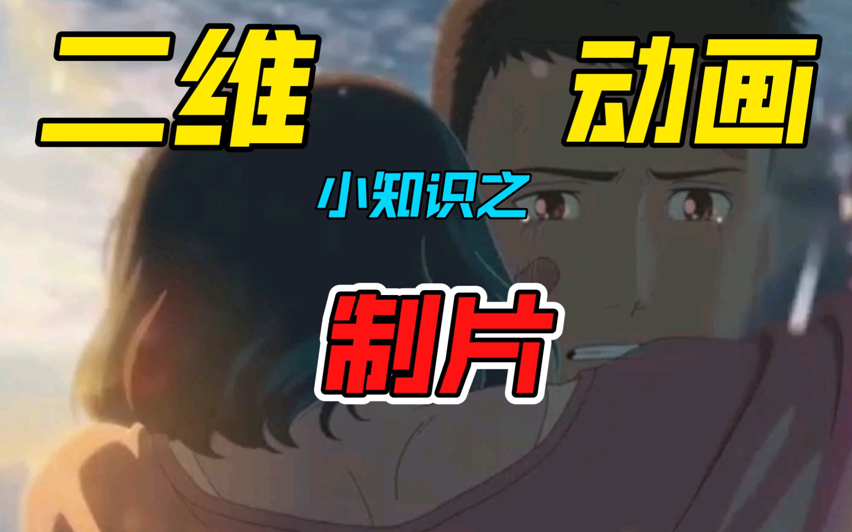 二维动画小知识之制片