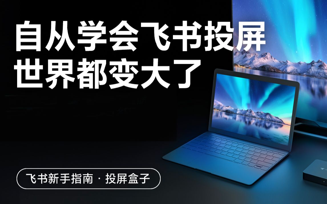 自从学会飞书投屏,世界都变大了