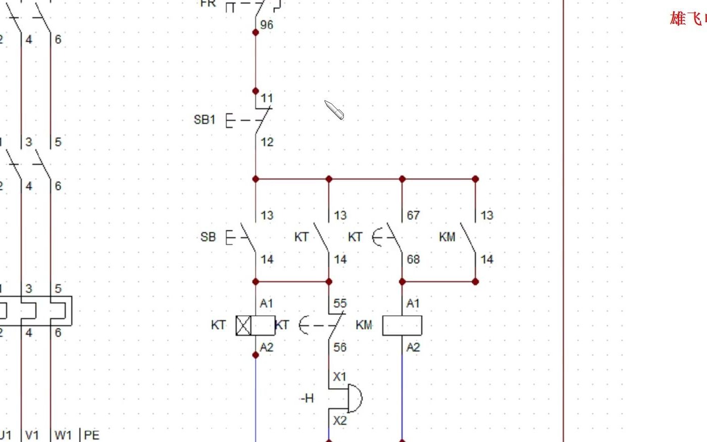 讲解电工入门识图,时间继电器控制原理,零基础电工必学