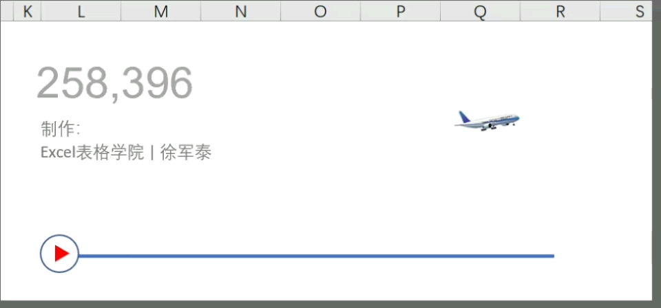 不敢相信这是Excel做的,cool!特殊的增长图