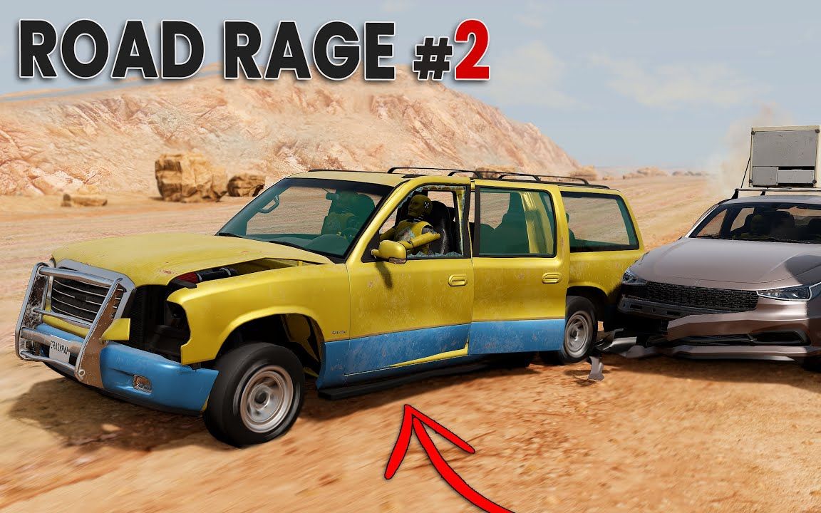 【BeamNG】路怒症患者_游戏集锦