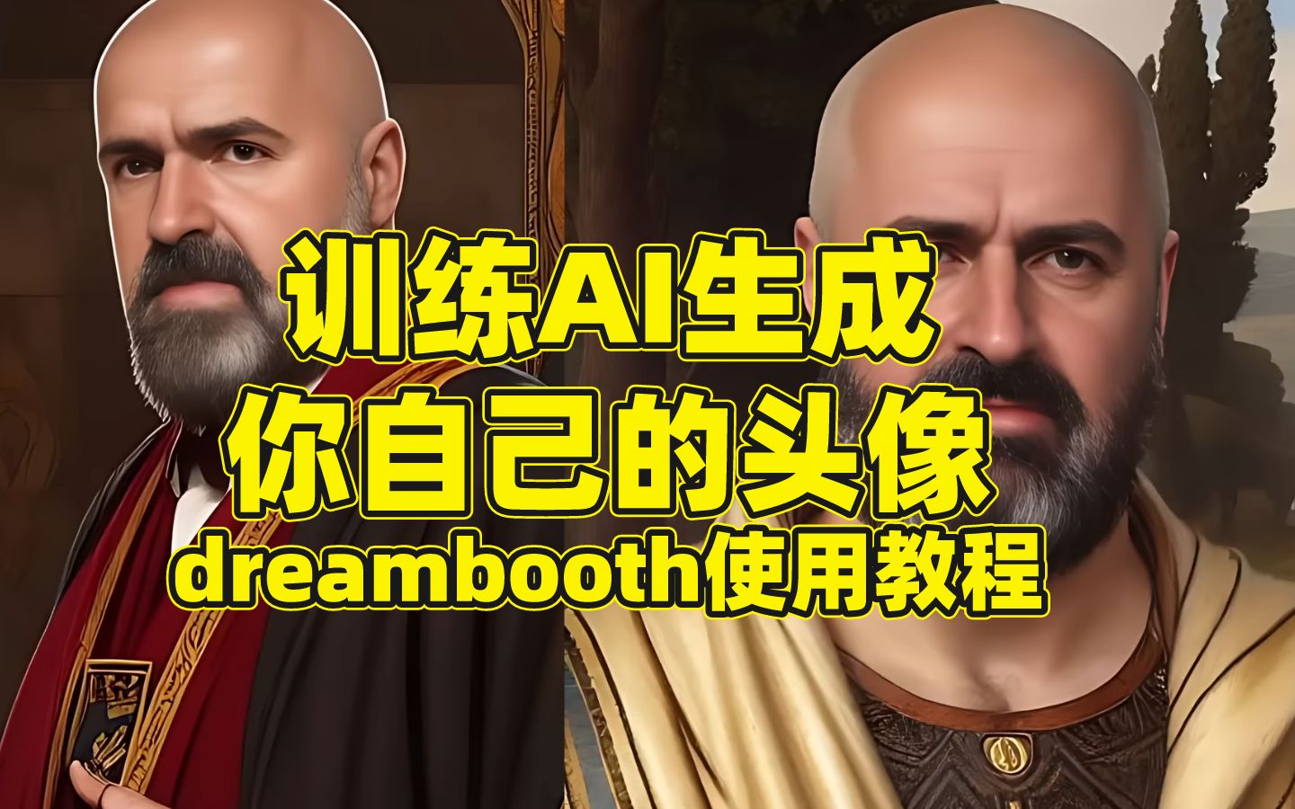 训练AI生成你自己的头像,dreambooth使用教程