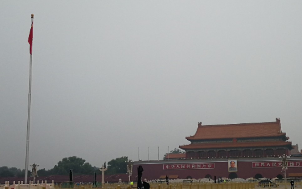 天安门广场升旗仪式全过程-只看升旗的请跳到4分45秒