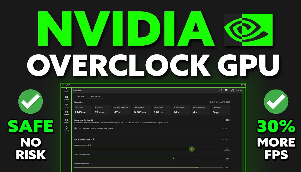 【CS2教学篇】N卡 的新超频设置 - 巨大的 FPS 提升! (100%安全)