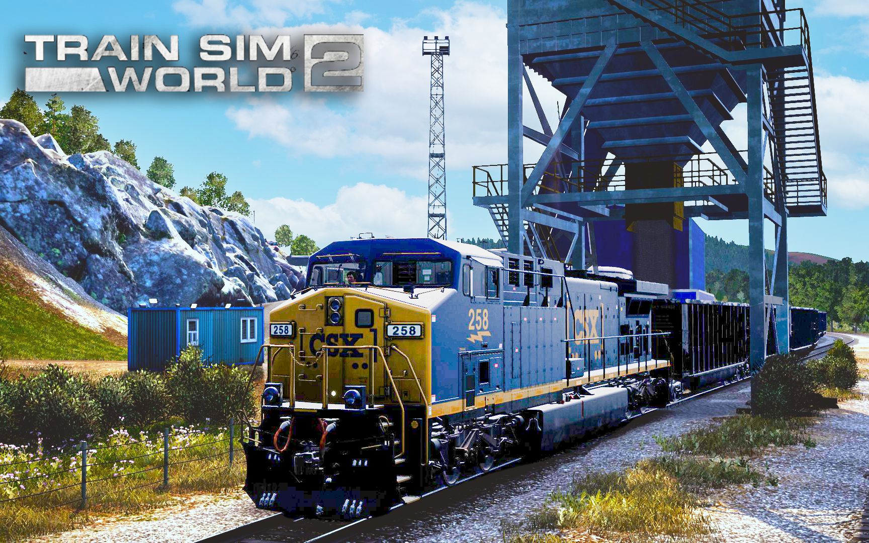 上来一言不合就把低速巡航关了 最后玩脱了 | 模拟火车世界2-沙斑地段 ...