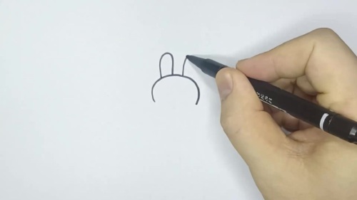 简单易学的兔子简笔画