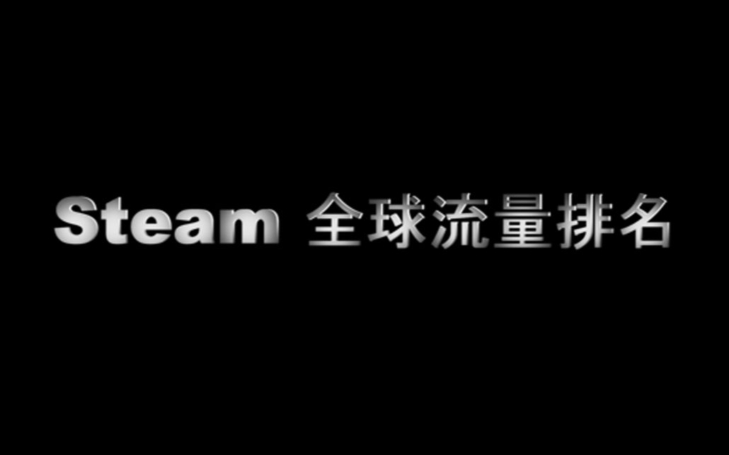【Steam全球流量排名】你的网速拖后腿了吗?