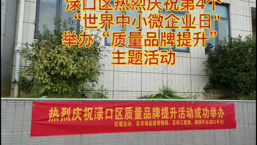 温暖企业行动之渌口区质量品牌提升主题活动