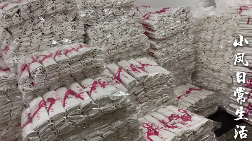 外贸订单来不及请了两个帮忙的,速度快多了,一天就做了这么多!