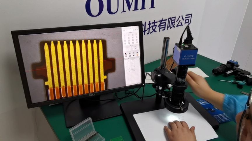 OUMIT欧米特高清视频拍照测量显微镜常规使用操作介绍