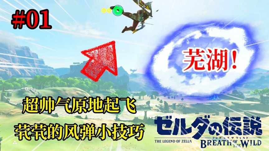 塞尔达传说-原地起飞太帅了!您就是海拉鲁直升机?