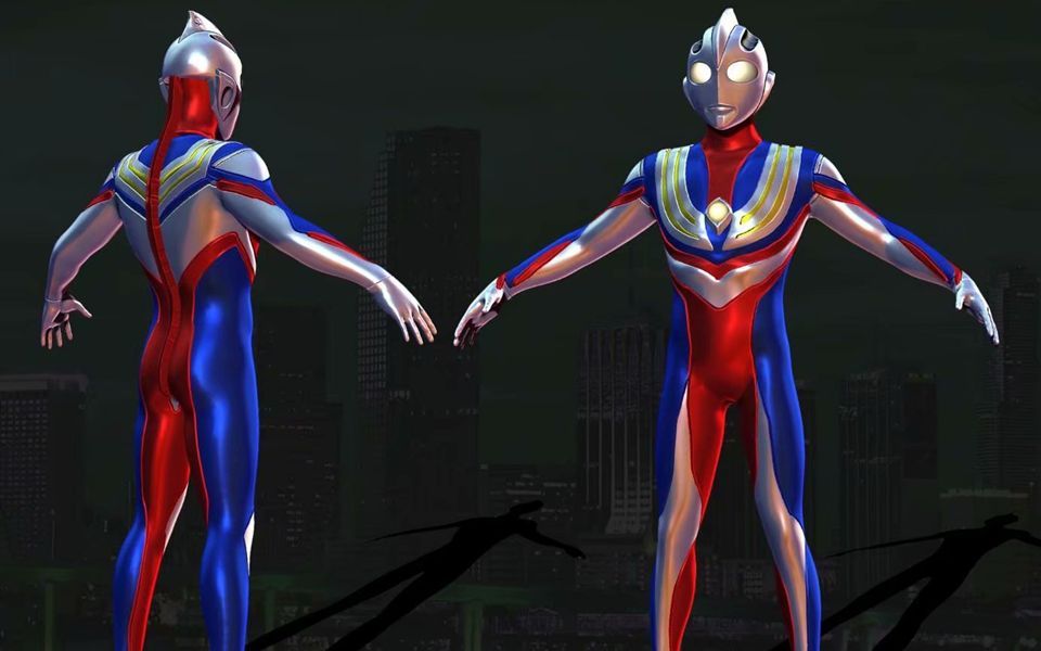 【3D人物建模】奥特曼—模型制作教学ZB视频