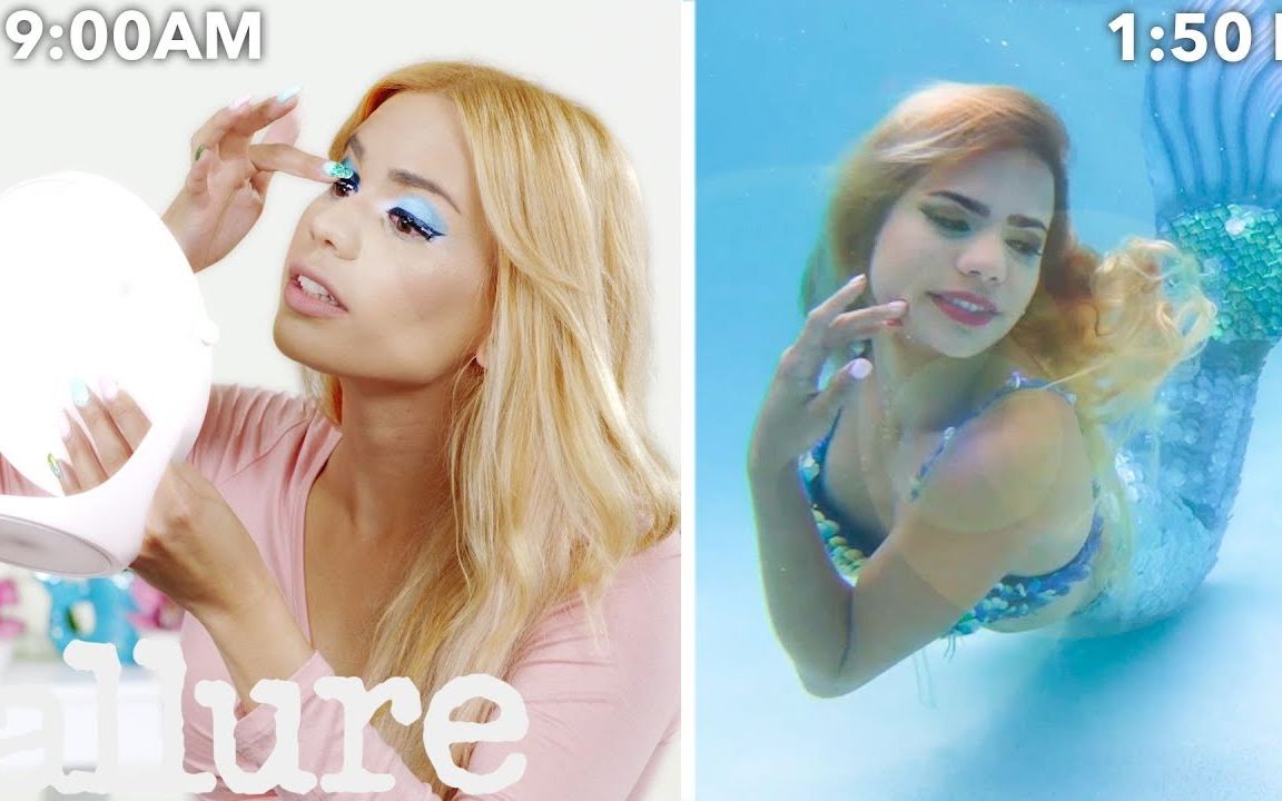 【双语字幕】职业「美人鱼」的美妆和护肤:从日常生活到保护海洋