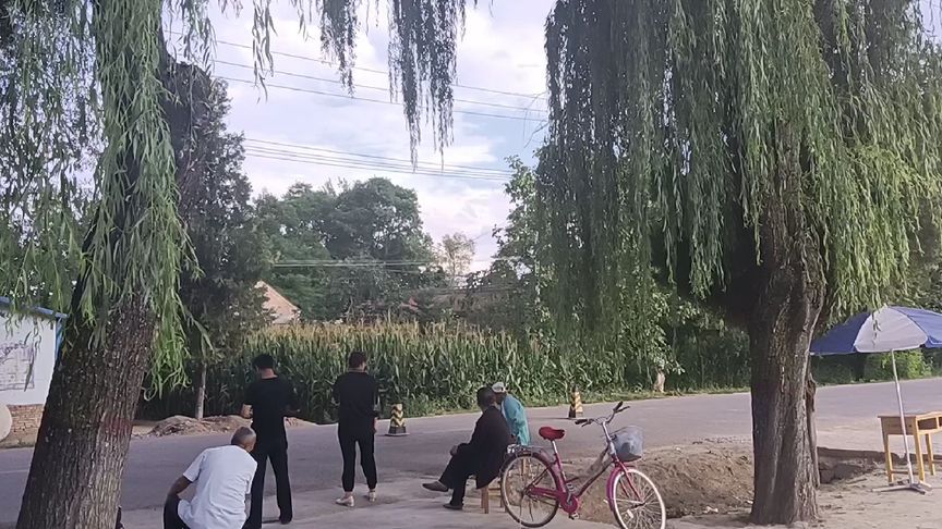 灵台县独店镇张坡村,电动二轮、三轮安全上路,宣传点