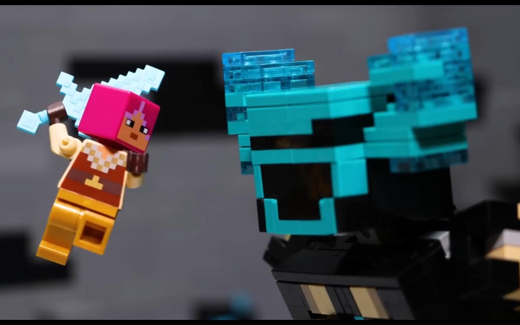 乐高Minecraft我的世界定格动画