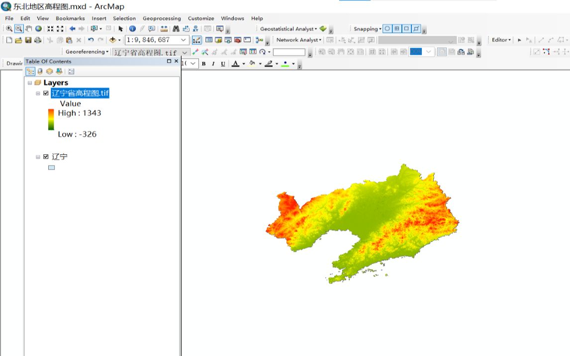 ARCGIS高程图#ARCGIS图制作#
