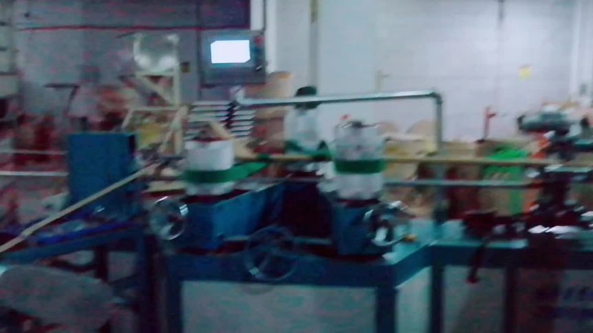 #扬丰纸管机械 数控三级头卷管机上虞开机,生产纺织印染