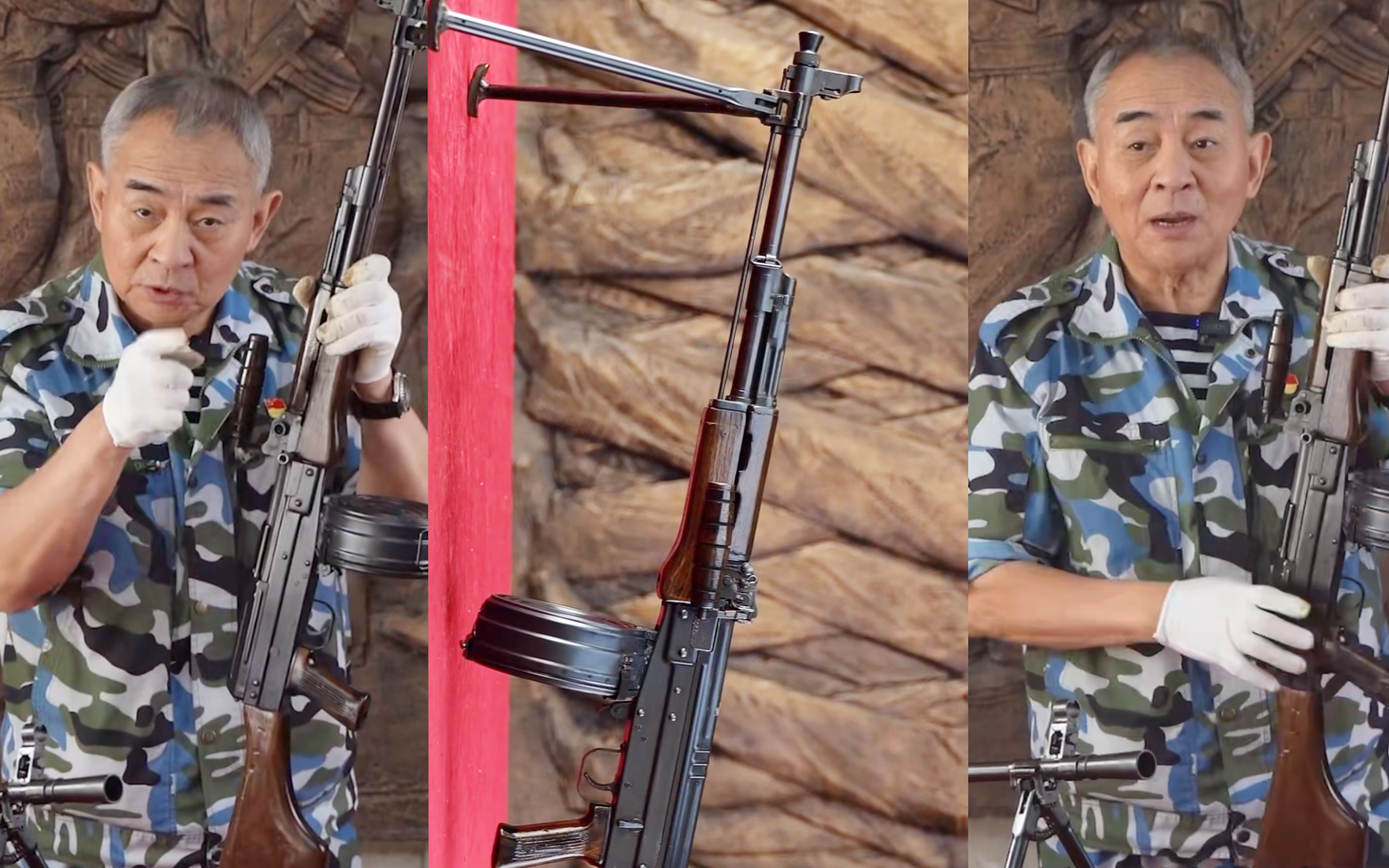我军的这个弹鼓世界第一!跟杨老师一起看74式和87式轻机枪。