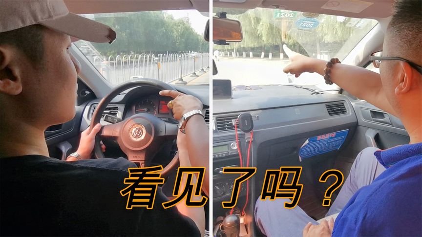 科目三男学员练车,不要长时间压离合,网友:这个错误要改掉!