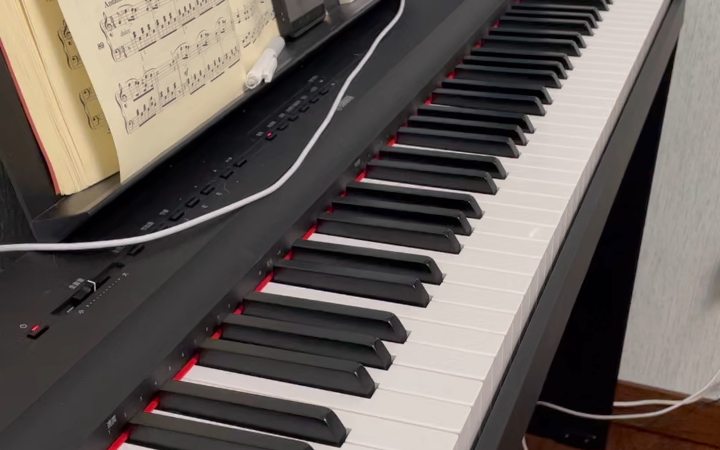 26岁打工人自学钢琴第73天,拜厄88,日常练琴打卡