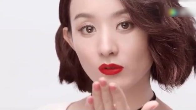赵丽颖最新口红宣传片来袭,颖宝的嘟嘟唇好漂亮!