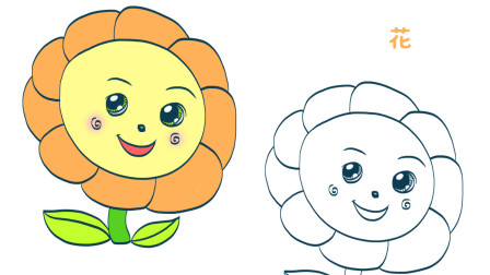 简笔画大全,花(一)