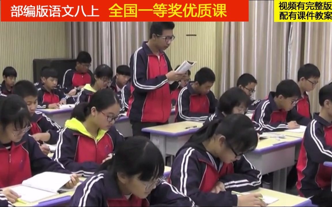 部编版语文八上《美丽的颜色》罗老师全国一等奖优质课