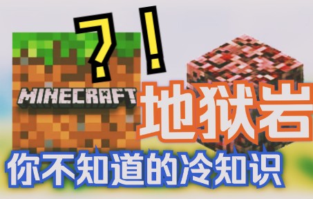【Minecraft || 我的世界】关于地狱岩你不知道的两个有趣特性
