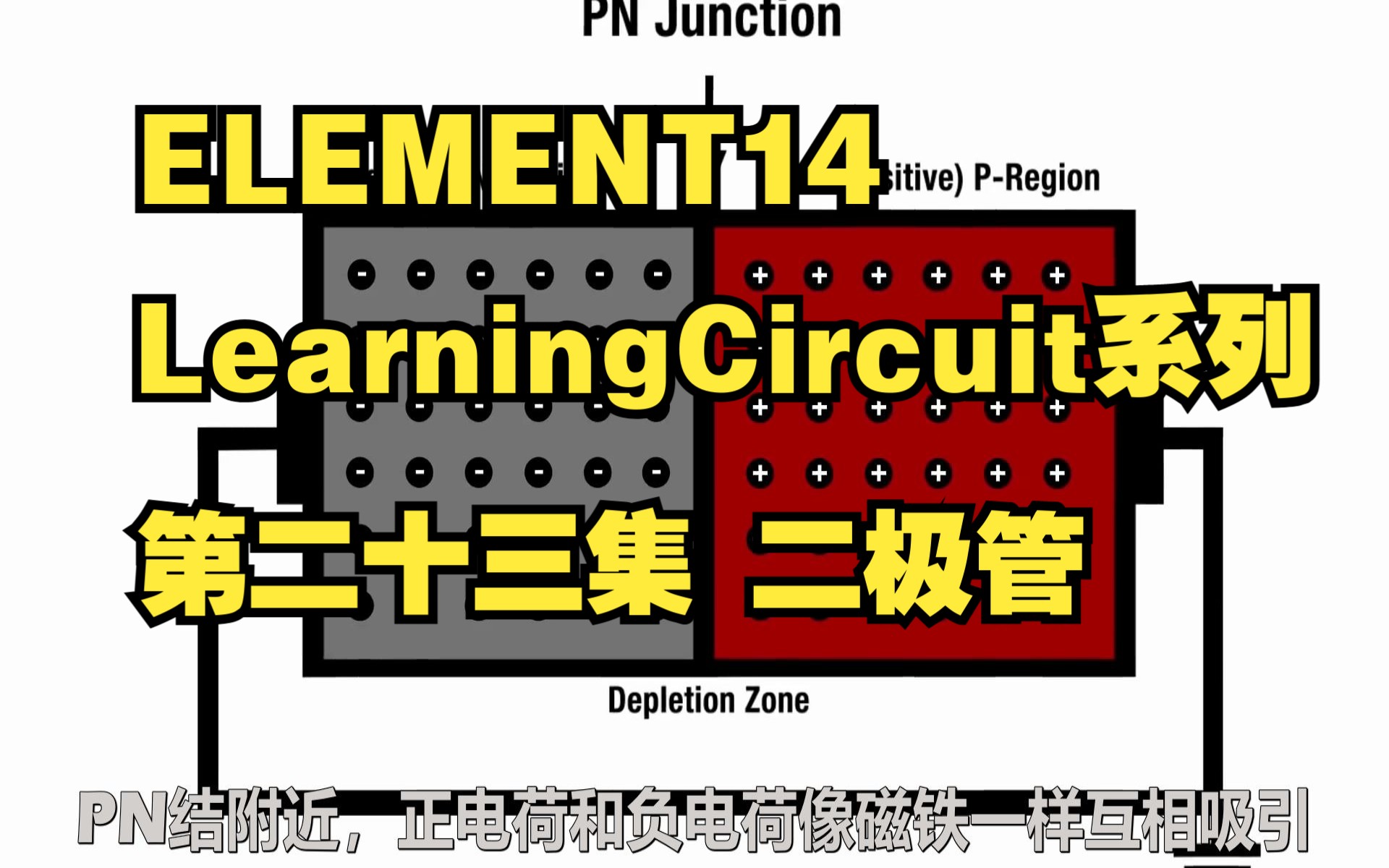 ELEMENT14电路学习:深入浅出讲解二极管工作原理