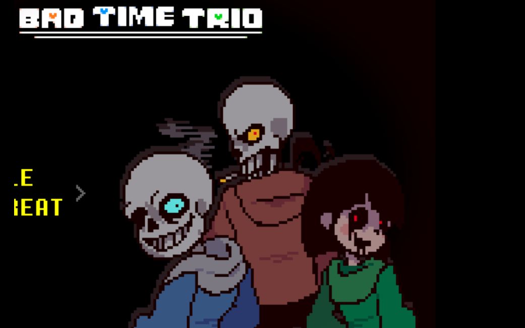 ...tale同人】bad time trio官方最新版三重审判无伤(normal难度)_传说之下