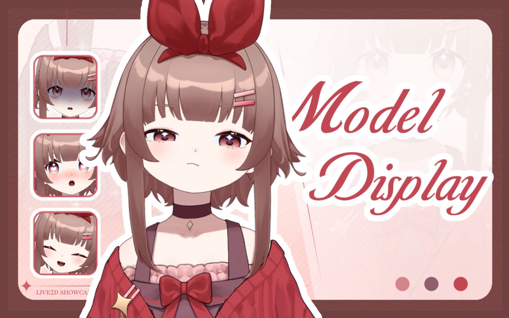 【Live2d模型展示】可爱到力竭倒下!