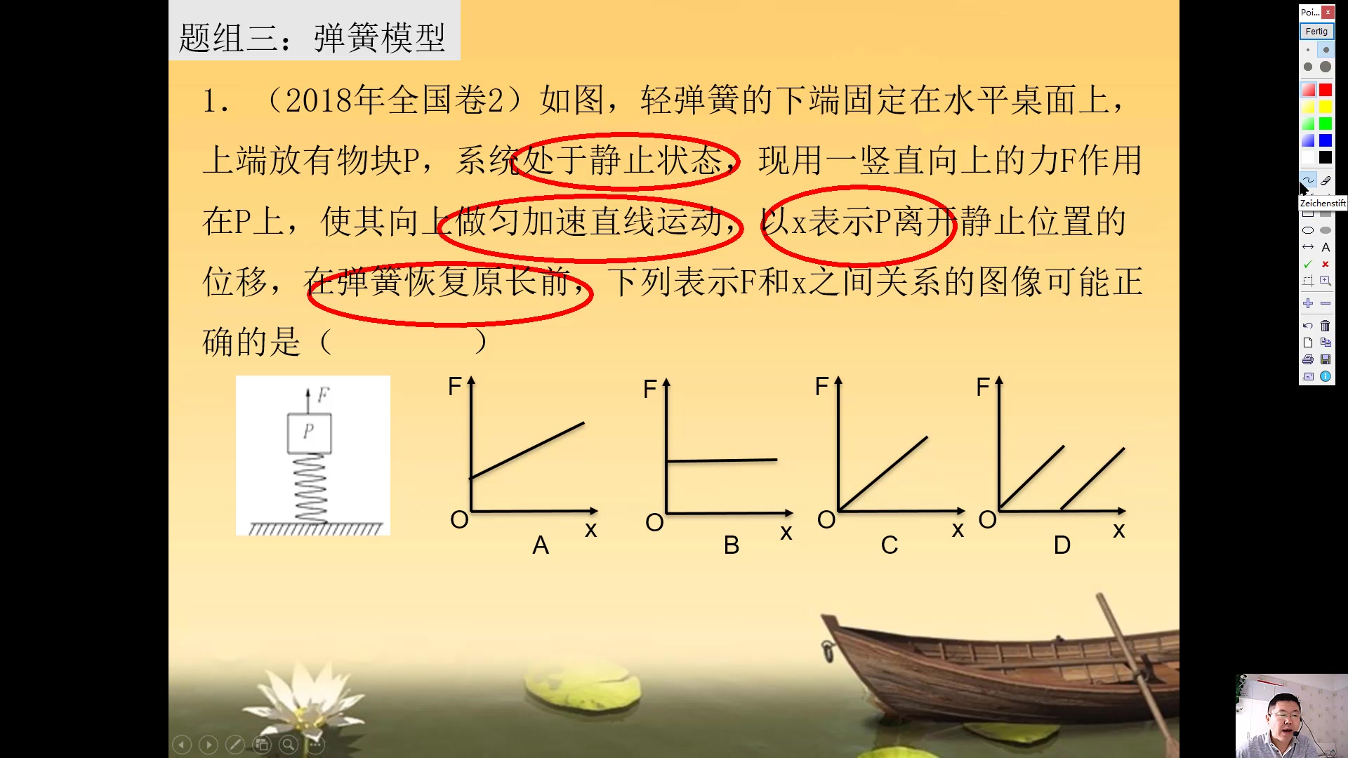 19.3动力学图像与弹簧弹力综合