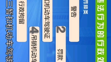 道路交通安全法违法行为的行政处罚