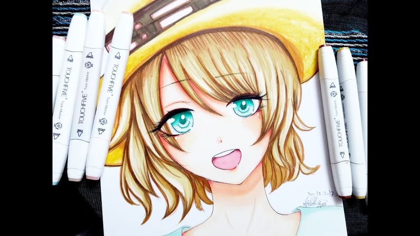 漫画人物水彩绘画教程,从此在家也能学画画啦!