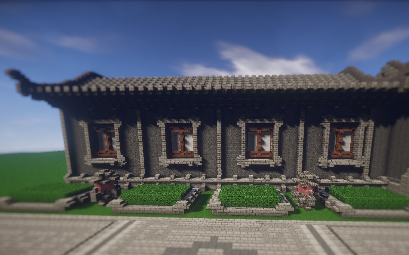 【青知Vision】【直播】Minecraft我的世界V城2号四合院:房子建筑教程