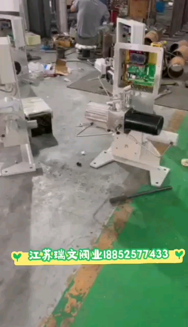 瑞文化工厂用智能电液动执行器,安装空间小,可任意角度安装,电脑远程,...