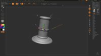 ZBrush 2018投射基础几何体
